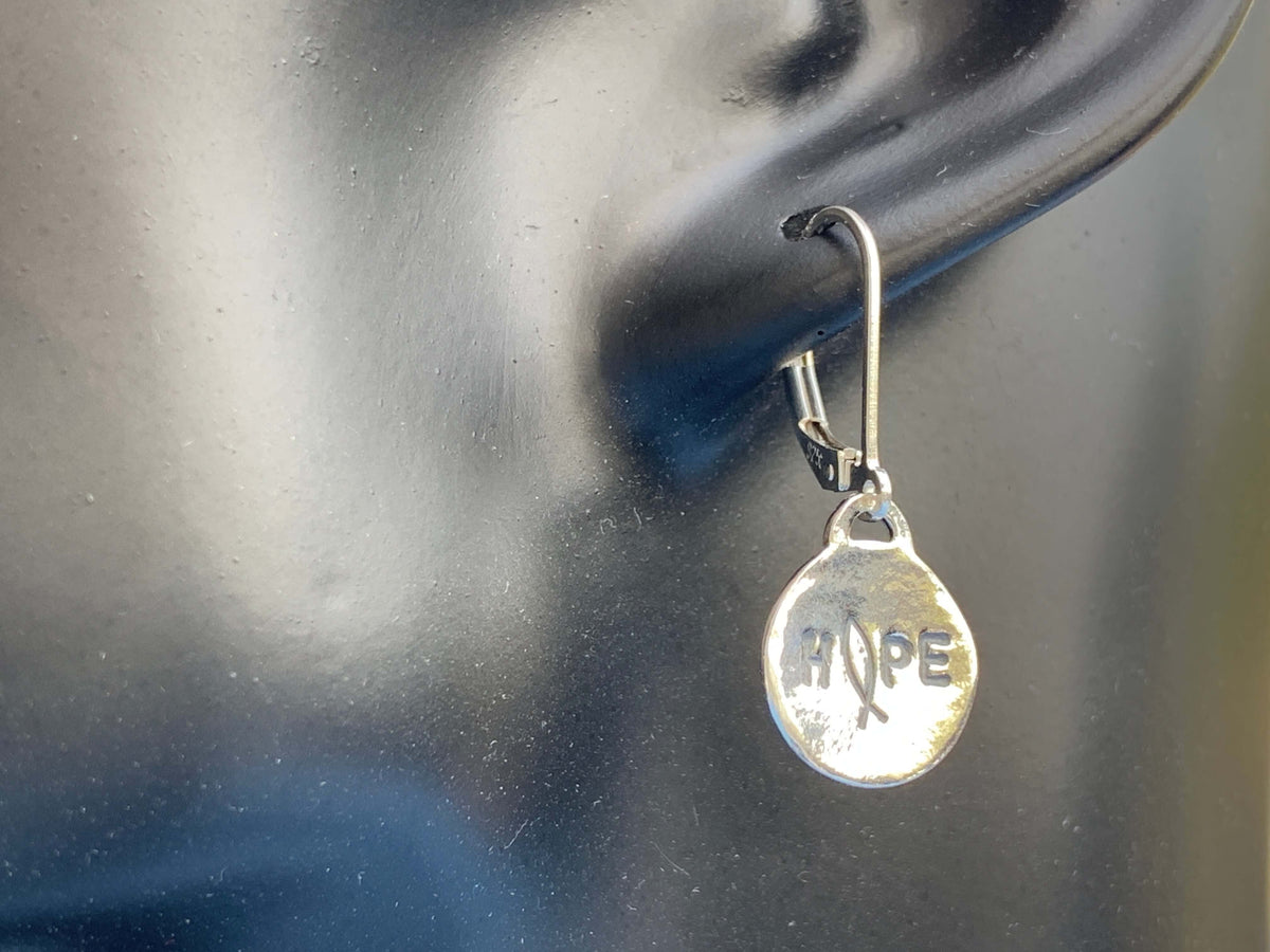 Sterling Silver Hope Earrings – NamiCharms